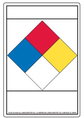 Labelmaster NFPA® Diamond Labels – Dakota Riggers & Tool Supply, Inc.