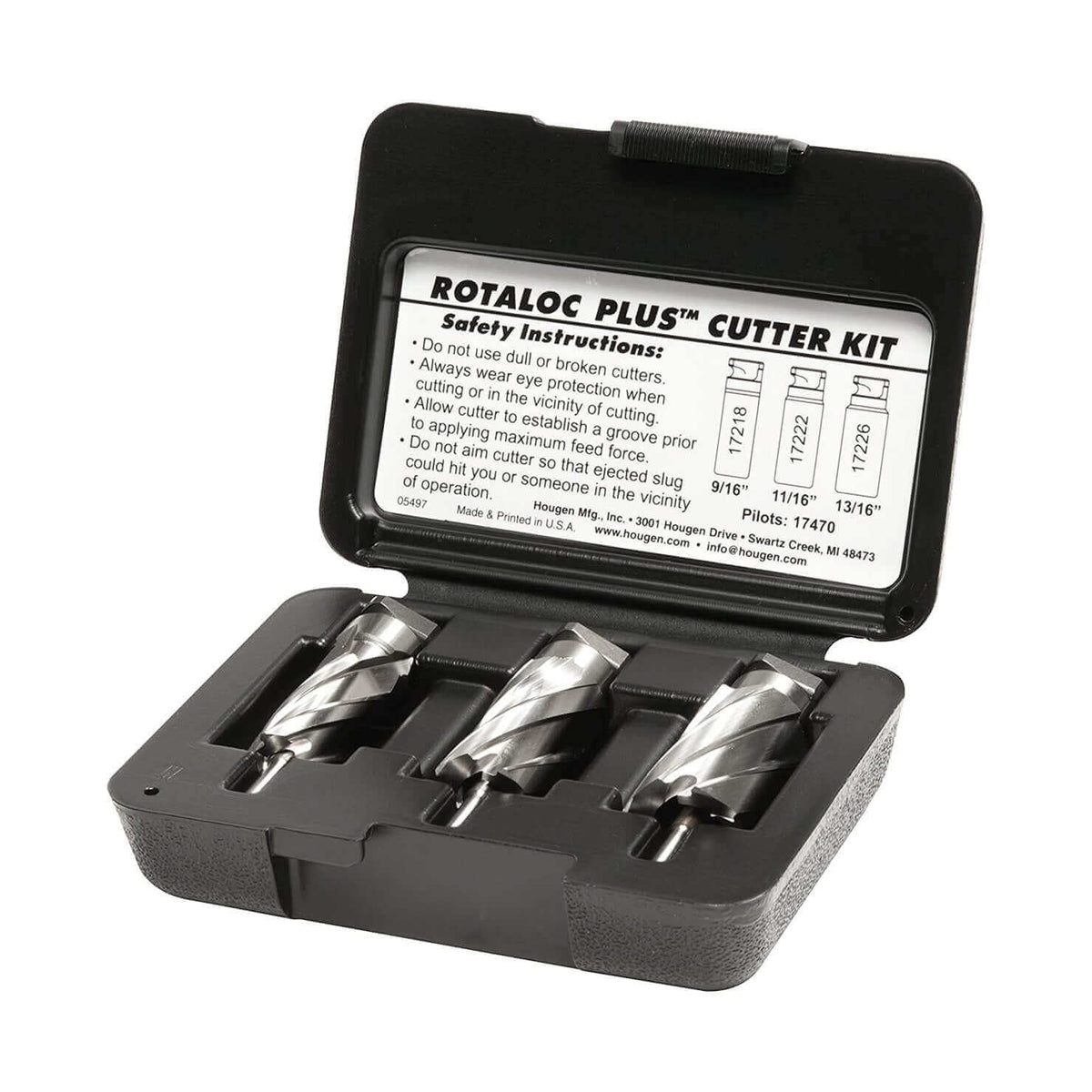 Hougen Rotaloc Cutter Kit (for HMD130 drill) – Dakota Riggers & Tool ...