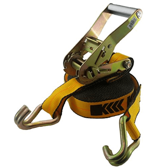 Kinedyne 2" x 27' Wire Hook Ratchet Strap – Dakota Riggers & Tool ...