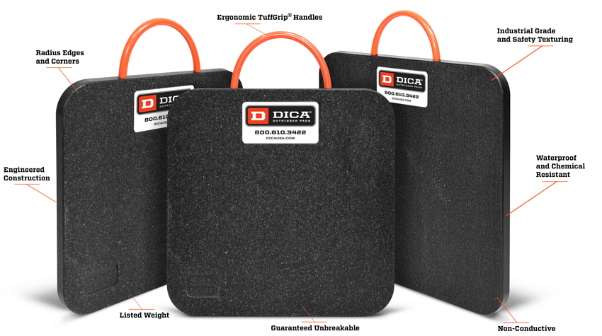 DICA Outrigger Pads – Dakota Riggers & Tool Supply, Inc.