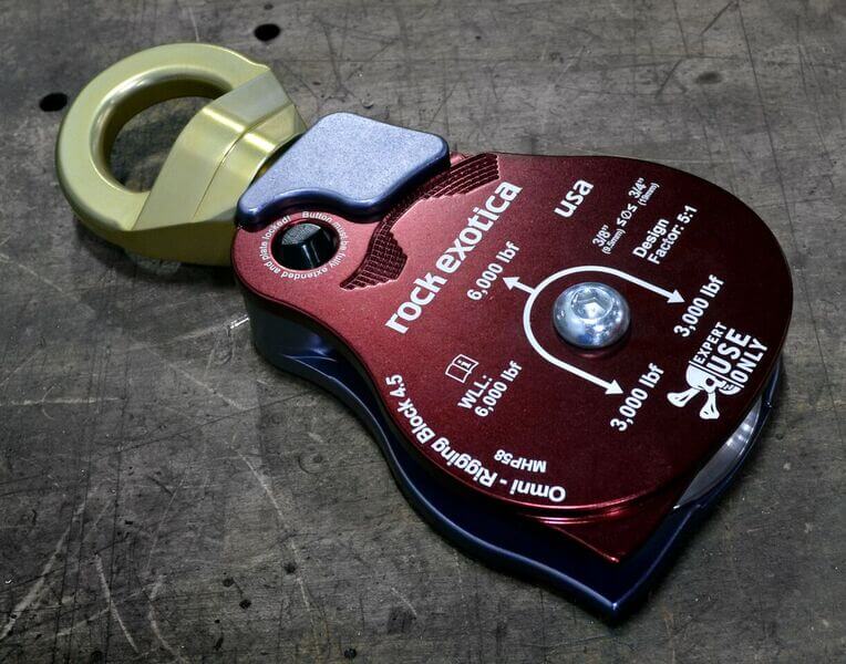 Snatch Blocks - Snap Hook and Shackle Mount