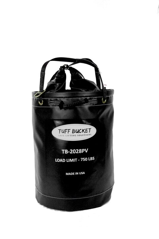 Tuff Bucket 20"x28" Black Vinyl (750Lbs.) – Dakota Riggers & Tool ...